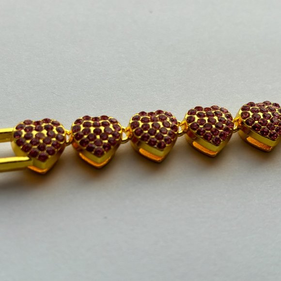 Fifth Ave | Jewelry | Fifth Avenue Strawberry Chain Necklace Gold Round ...